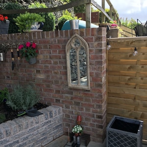 Beautiful Large Baroque Rustic Stone Wall Mirror - Etsy