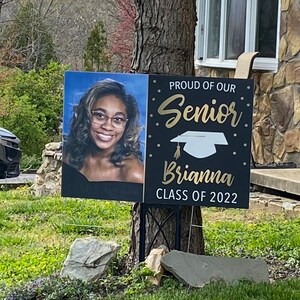 Personalized Graduation Sign Class of 2020 Sign High School | Etsy