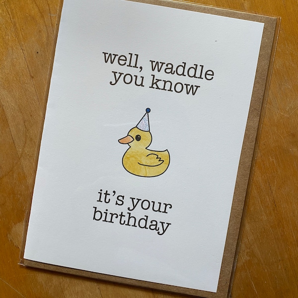 PRINTABLE - Elephant Irrelevant Birthday Handmade Greeting Card - Etsy