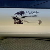 Funny Rv Decal, We Haven't Been Everywhere but It's on Our List Adventure Awaits, Rv Decor, Rv ...