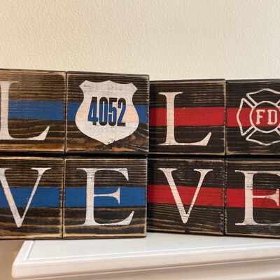 Police Officer Blocks. Police Blocks. Police Officer Gift. Law ...