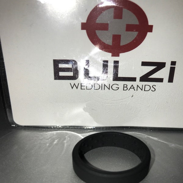 Bulzi Beveled Massaging Comfort Fit Silicone Wedding Ring #1 Most ...
