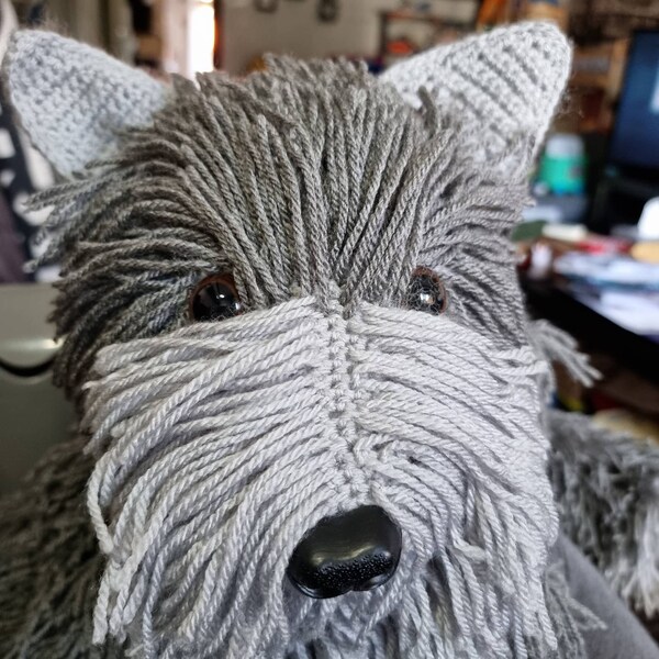 Tukker the AA Dog Crochet Pattern - Etsy