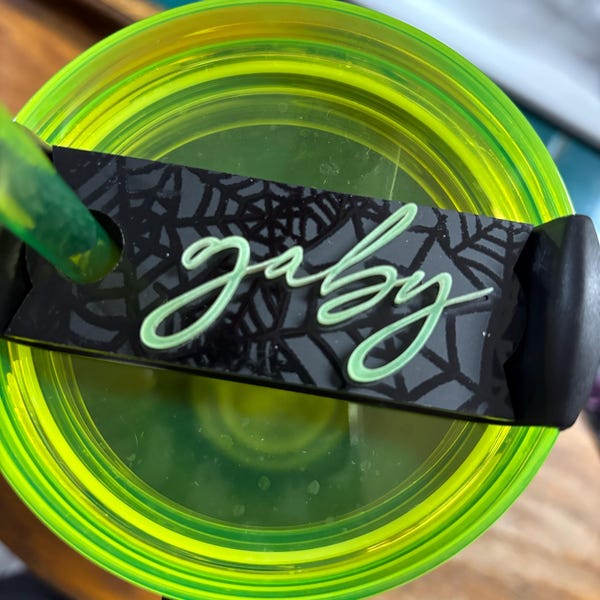 Sea Turtle Stanley Name Plate, Turtle Name Plate, 40oz Stanley Name ...