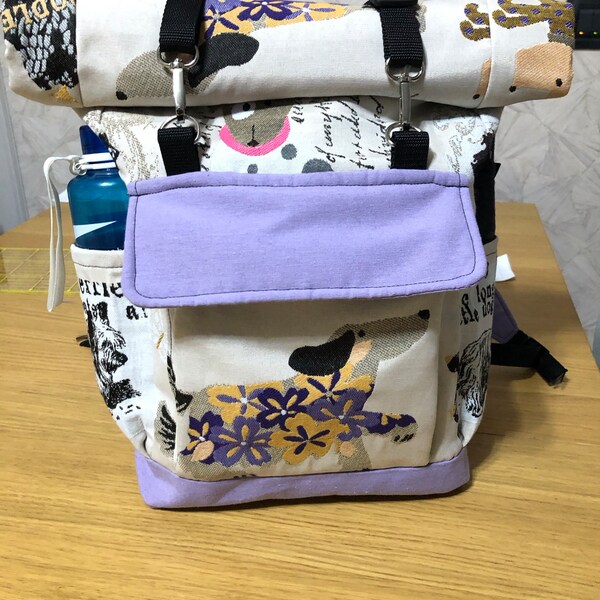 ROLLUP Backpack Sewing Pattern Instructions Printable - Etsy