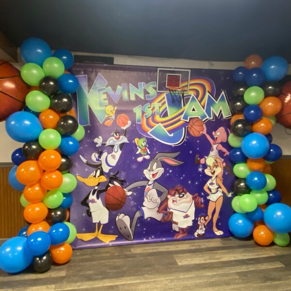 Custom Designed It's A BABY JAM With the GANG Party Backdrop; Baby Jam ...
