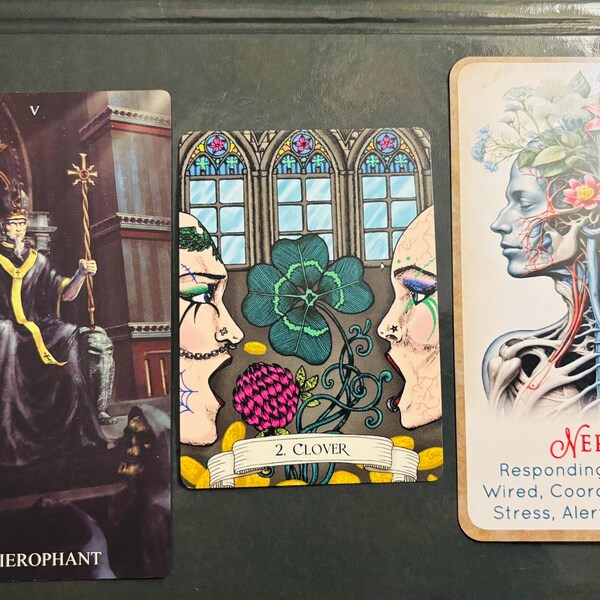 CUSTOM PREORDER: Victorian Steampunk Oracle Deck With Meanings Tarot ...