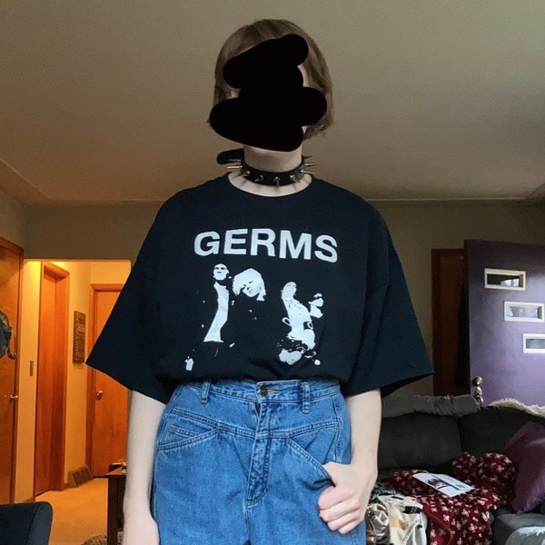 Official Tshirt the Germs Darby Crash Punk - Etsy