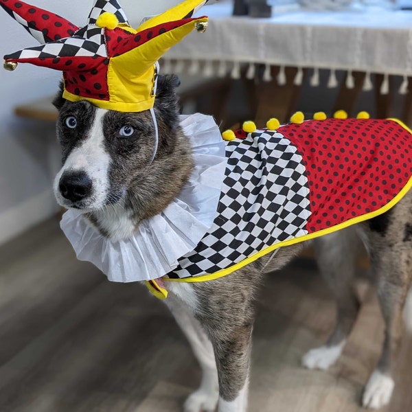 Jester Hat or Elf Hat Sewing PATTERN. Elf or Jester Costume Pattern for ...