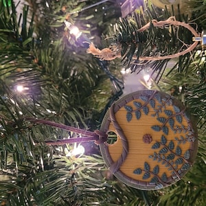 Hobbit Door Trinket Dishes Handmade Polymer Clay Trinket Dish Clay Tree ...