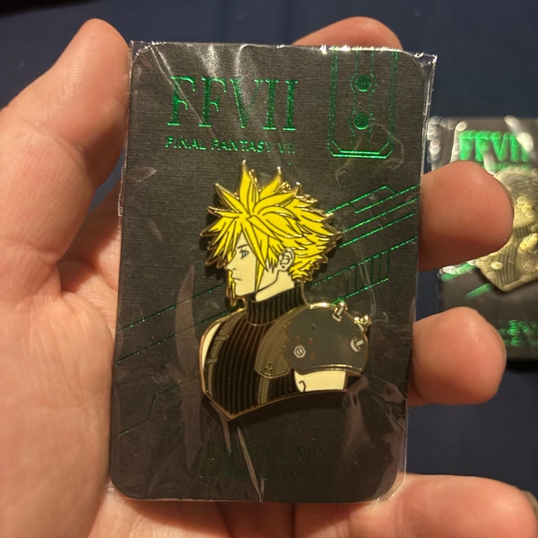 Final Fantasy VII Remake / FF7R - Hard Enamel Pin - Etsy