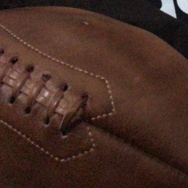 Retro Reborn Real Leather American Football Professional Adult Size - Etsy
