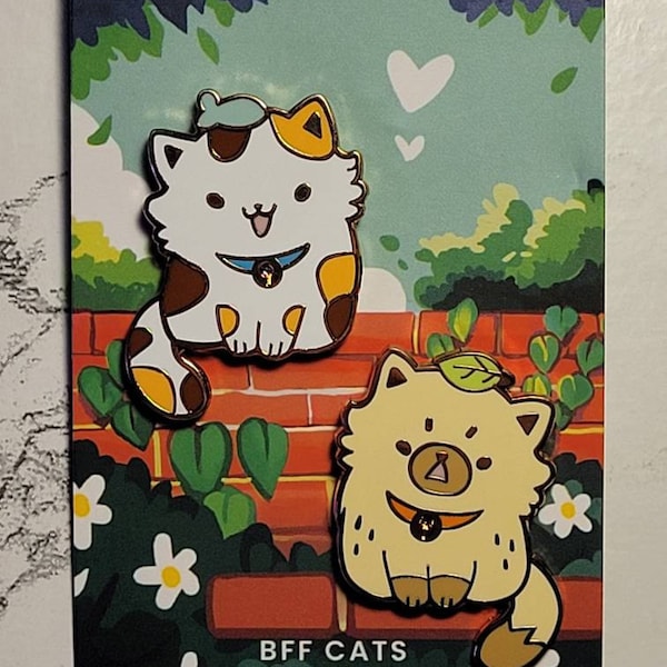 BFF Cats Pin Set - Etsy