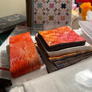 Starshine in Multi Quilt Kit Fabric Pattern and Binding and Backing ...