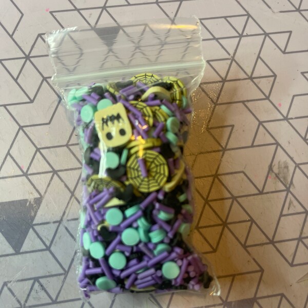 Hauntings and Mansions, Halloween Polymer Clay Sprinkles, Spooky Fake ...