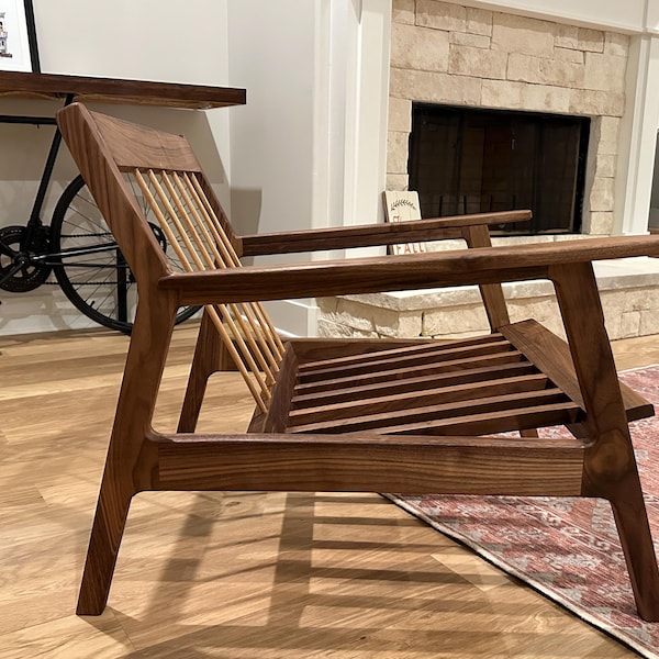 Mid Century Modern Footstool Woodworking Plans and Guide - Etsy