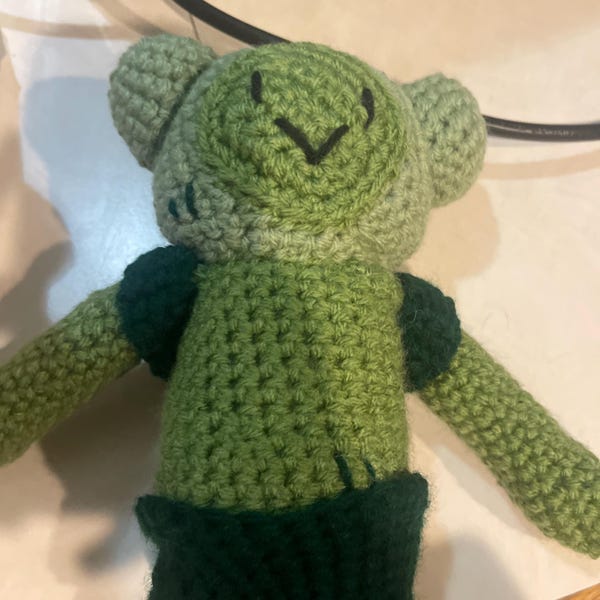 Crocheted JAKE Hat From Adventure Time Beanie Handmade - Etsy