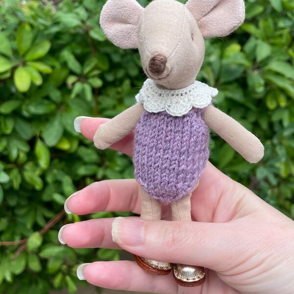 Maileg Mouse Clothes Accessories Jumper Big Brother - Etsy