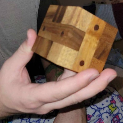 Tricky Drawers Box Wooden Brain Teaser Puzzle - Etsy