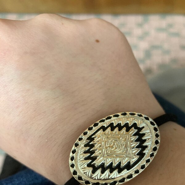 Concho Wild Rag Scarf Slide - Etsy