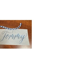 Handmade Paper Table Number Signs - Etsy