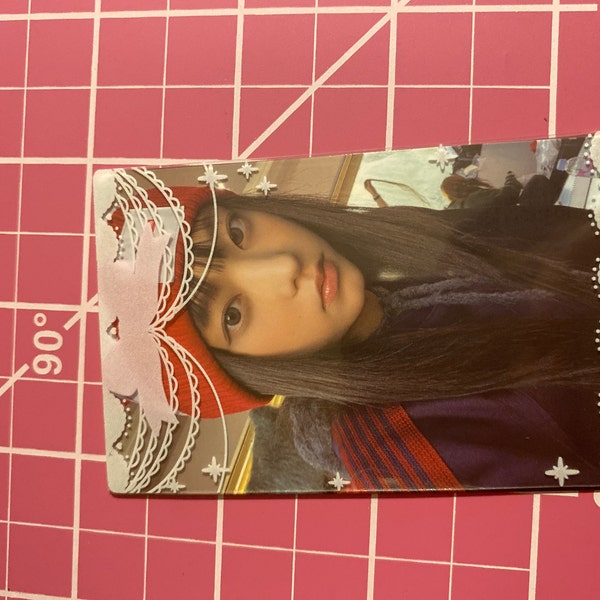 Kpop Photocard Frame Card, Lace Deco Frame, Kpop Photocard Accessories ...