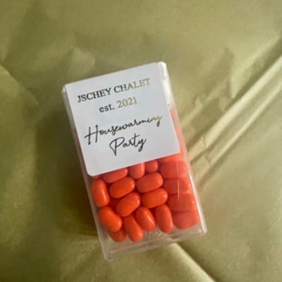 Personalized Real Foil Wedding Tic Tac® Labels/wedding Favor - Etsy