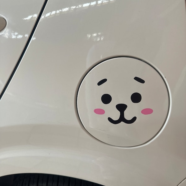 BT21 Decal/ BTS/ White Decal/ Car Window, Yeti, Laptops, Locker, iPad ...