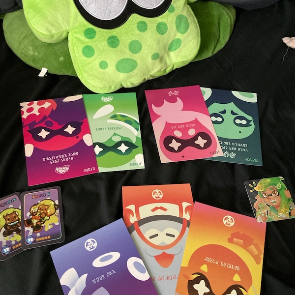 Splatoon Hotlantis IDL Posters Squid Sisters off the Hook Deep Cut Mini ...