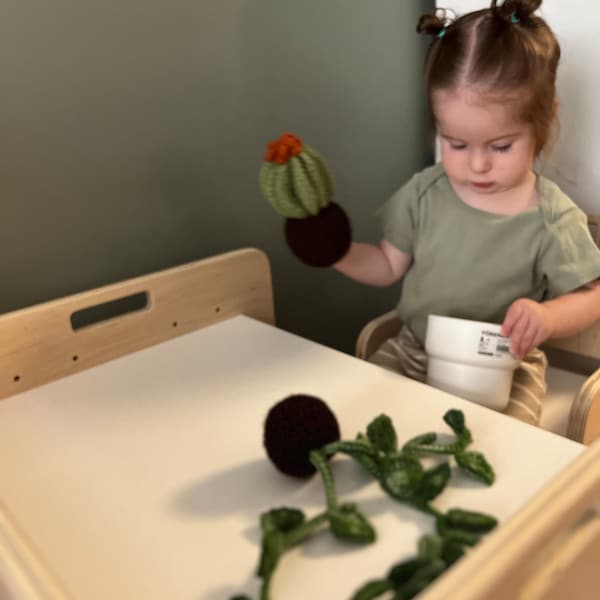 Crochet Pattern: Learning, Sensory, Activity Book. Garden Themed Busy ...