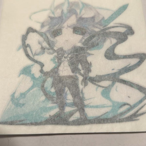 League of Legends - Kayle Chibi Fanart| Clear Vinyl Sticker | Water ...