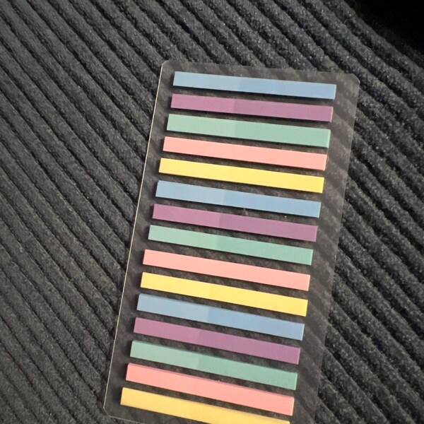 Mini Happy Planner Pouch, Skinny Mini, Clear Sticker Storage, Storage ...