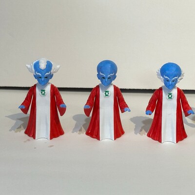 Batcave Trophy Room With Robin Memorial, Giant Penny, Penguin, and ...