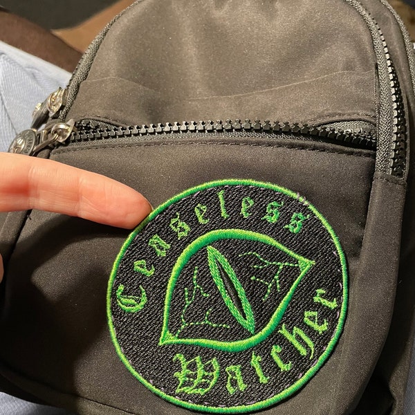 Ceaseless Watcher Patch Fully Embroidered, Horror Podcast Badge, MAG ...