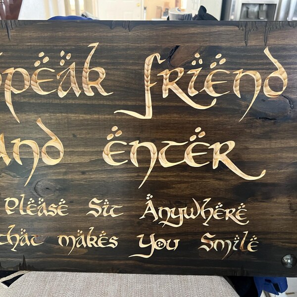 Two Rings to Bind Them Sign Engraved Rustic Wood Wedding Sign With ...