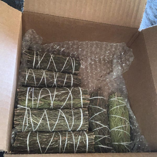 Sweetgrass Braids|wholesale| White Sage Alternative| Sage Bundles 20 ...