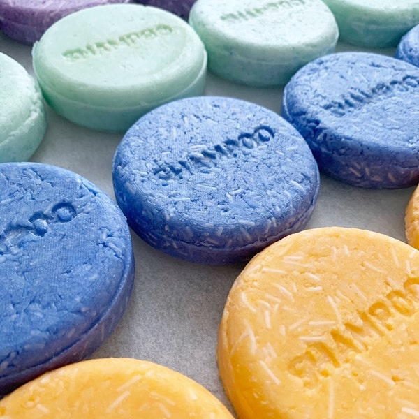 Shampoo Conditioner Set Stamp Bar Mold Press 2.5" 2.75" 3" 3.25" 3.5" 3 ...