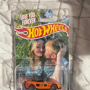 Custom Hot Wheels Car Backing Favor - Hot Wheels Birthday Party - Hot ...
