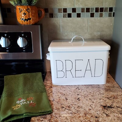 SEEDS TIN BOX Farmhouse Kitchen Décor Gardening Organization - Etsy