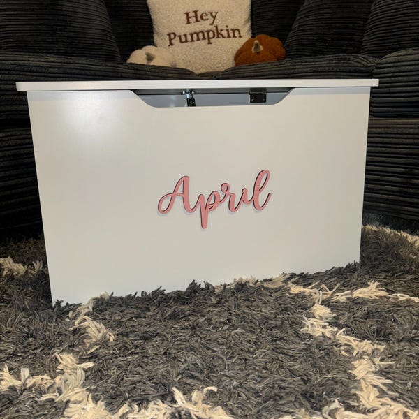 Coloured Acrylic Door Name Sign With Stars or Hearts Nursery or ...