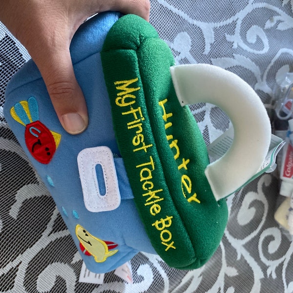 My First Tackle Box Personalized Playset, Children's Toys, Kids Play ...