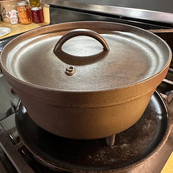 RARE! Erie #8 Spider Logo Cast Iron Griswold Skillet - Etsy