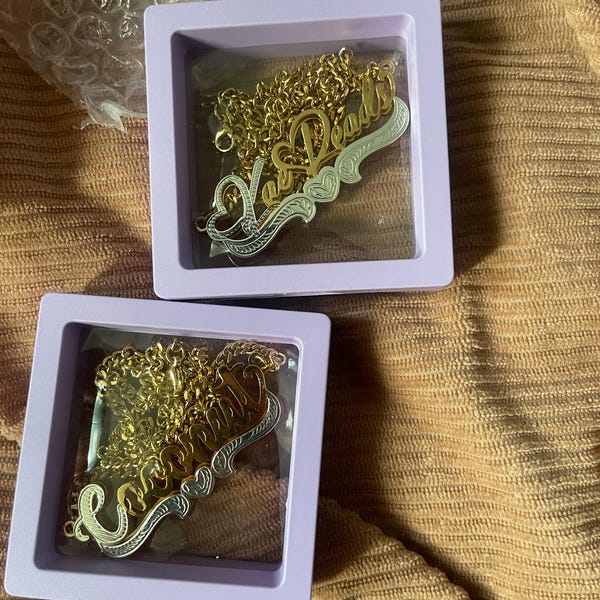 Custom Spongebob Necklace-cartoon Character Name Necklaces- Spongebob ...