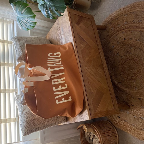 Everything Really Big Bag - Weekender Bag - Giant Grocery Bag - Maxi ...