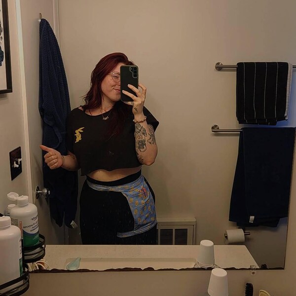 Spooky Halloween Server Apron Pouch - Waitress Waiter Teacher Barista ...