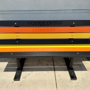 Park Bench Frames Free Standing Bolt Down Heavy Duty Solid Steel ...