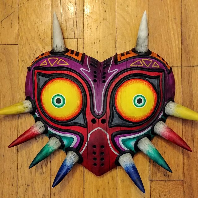 Evangelion Inspired Replica Lilith Mask Painted | Etsy
