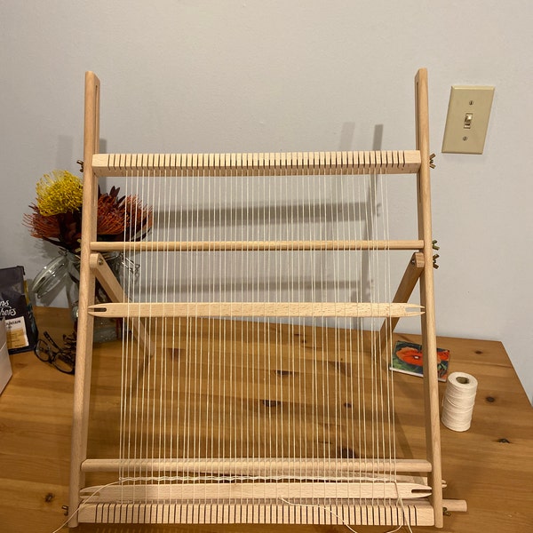 Large Weaving Loom, Adjustable Frame Loom With Tools - Etsy