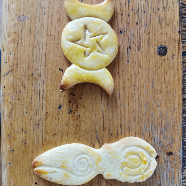 Triple Goddess Cookie Cutter | Bakerlogy Biscuits Cutters Neopagan Star ...