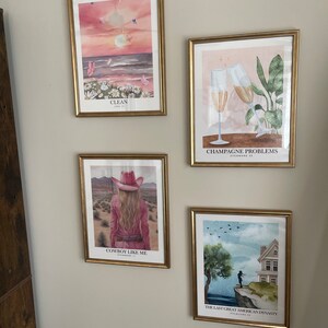 Marjorie Poster Pink Printable Wall Art Subtle Swiftie Printable Wall ...